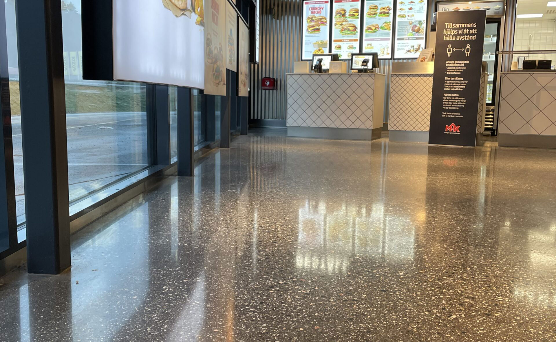 MAX Burgers Norrköping - Golvsliparnasweden
